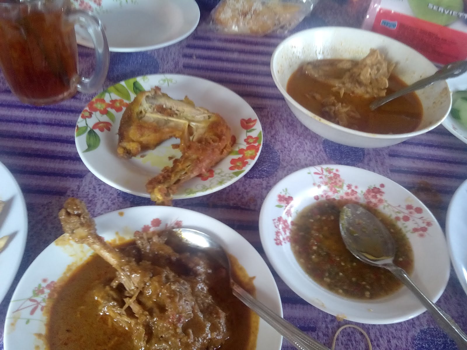 Gulai itik yang sedap di Kg Guntung....