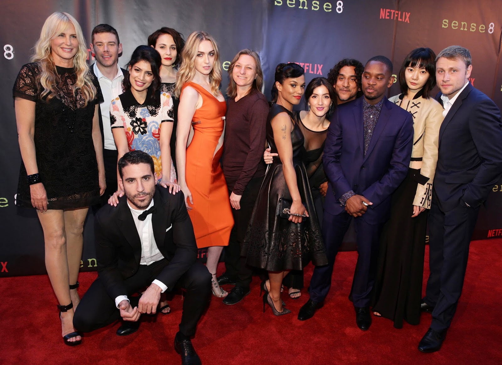 ALL THE IMAGES FROM THE SENSE8 WORLD PREMIERE... - Let's Start With ...