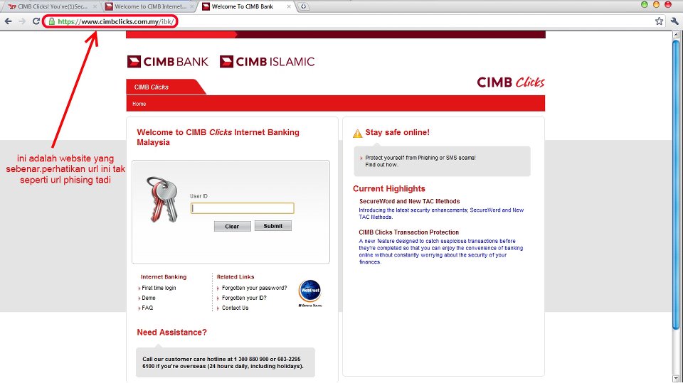Panas : CIMB Clicks Email Scam!! Mesti Baca! | Aku Stress Giler
