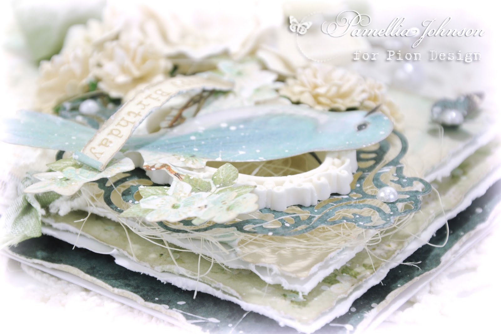 My Little Craft Things: Pion Design - Blue Birthday Birdie