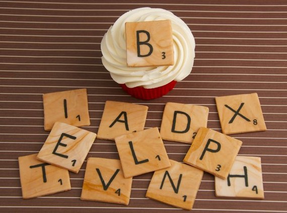 The Party Wall: Inspiration: Scrabble Party