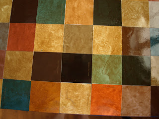 [ARTful] Salvage: Repurposed Paint Chip Wall ART....and I'm back!