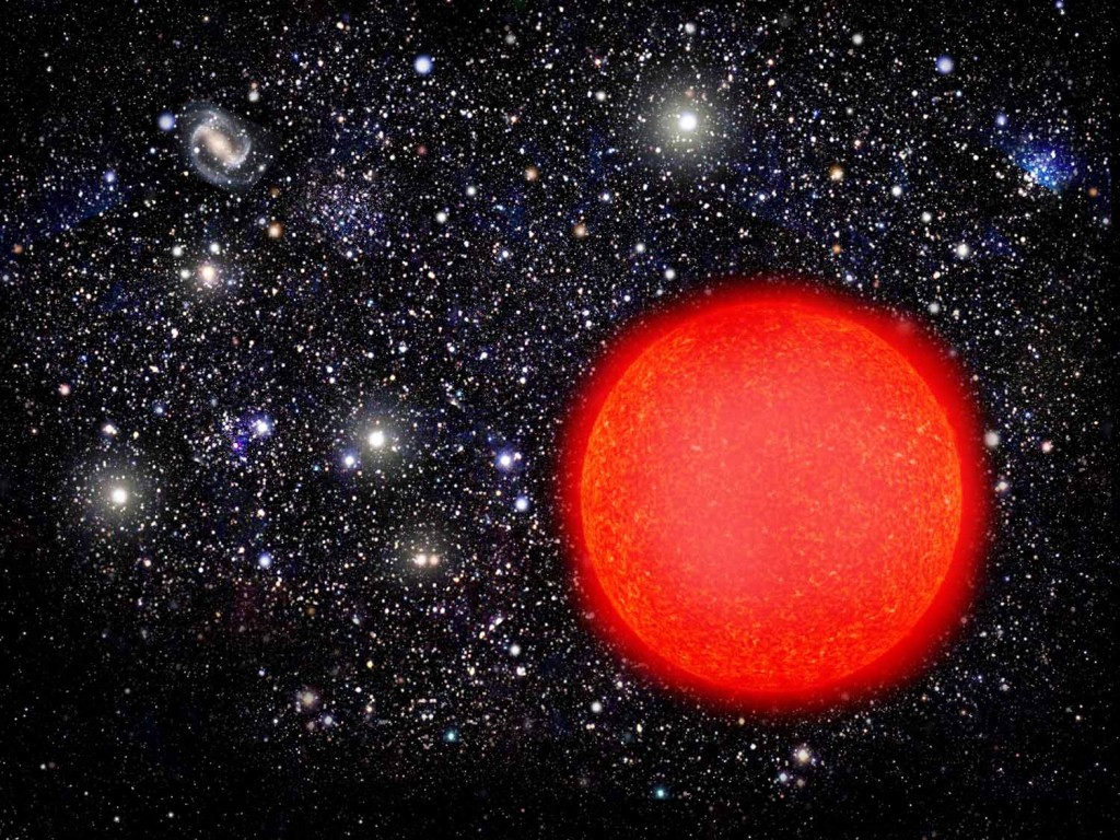 Astronomie: Une géante rouge