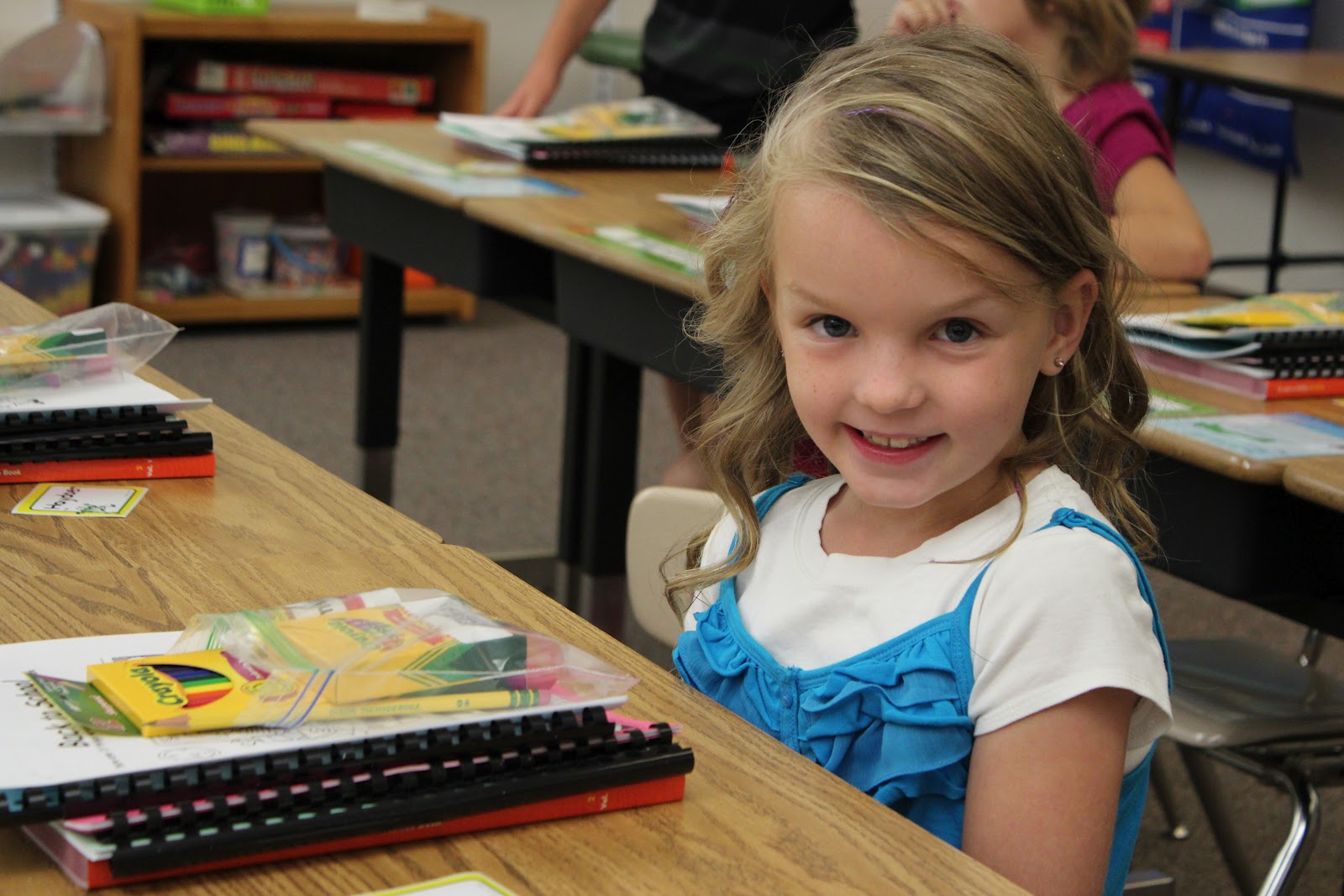 Tyler and Amber: First Day of School 2012