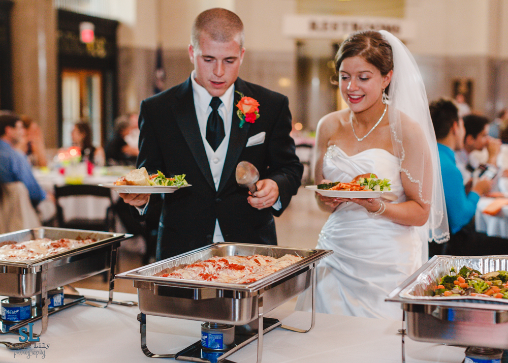 The Nolte Fam: Our Wedding: Reception - Food, Game, Toasts, Cake ...