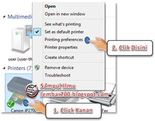 Cara Mudah membuat Hasil Print Menjadi Hitam Putih - Sampul Ilmu