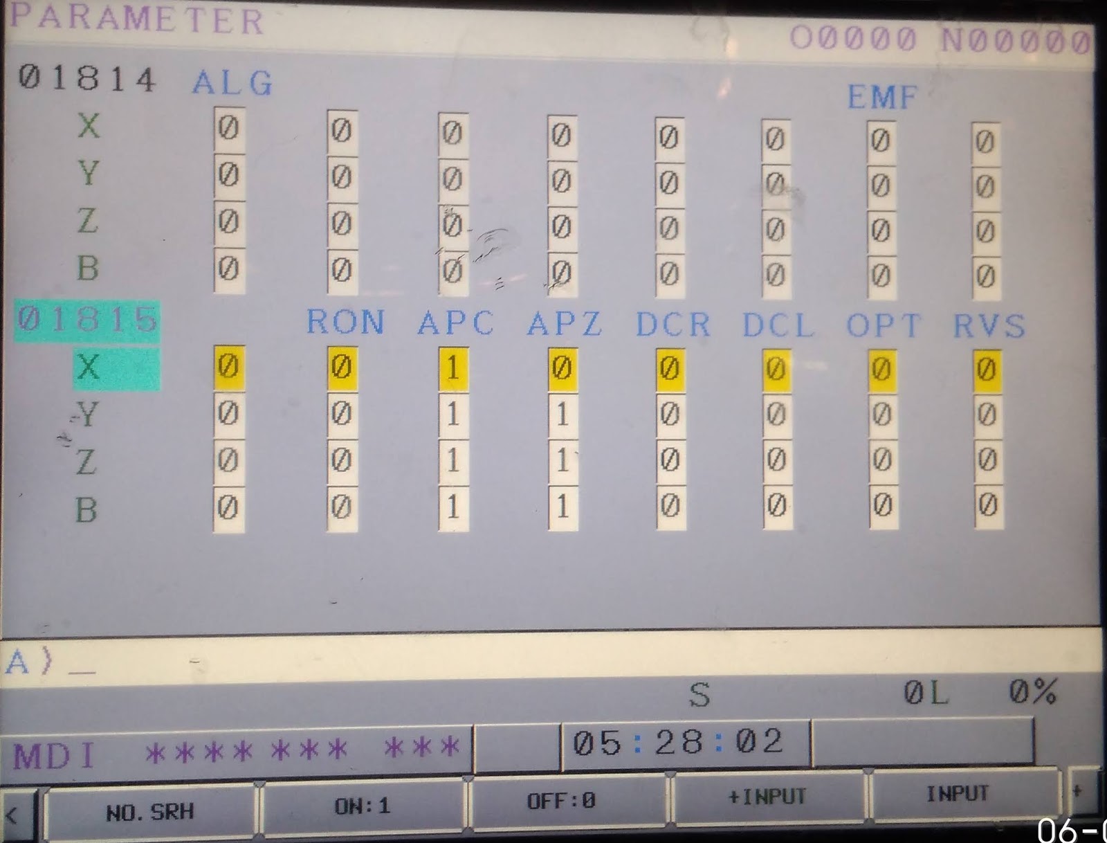 How to set reference position in cnc machine.