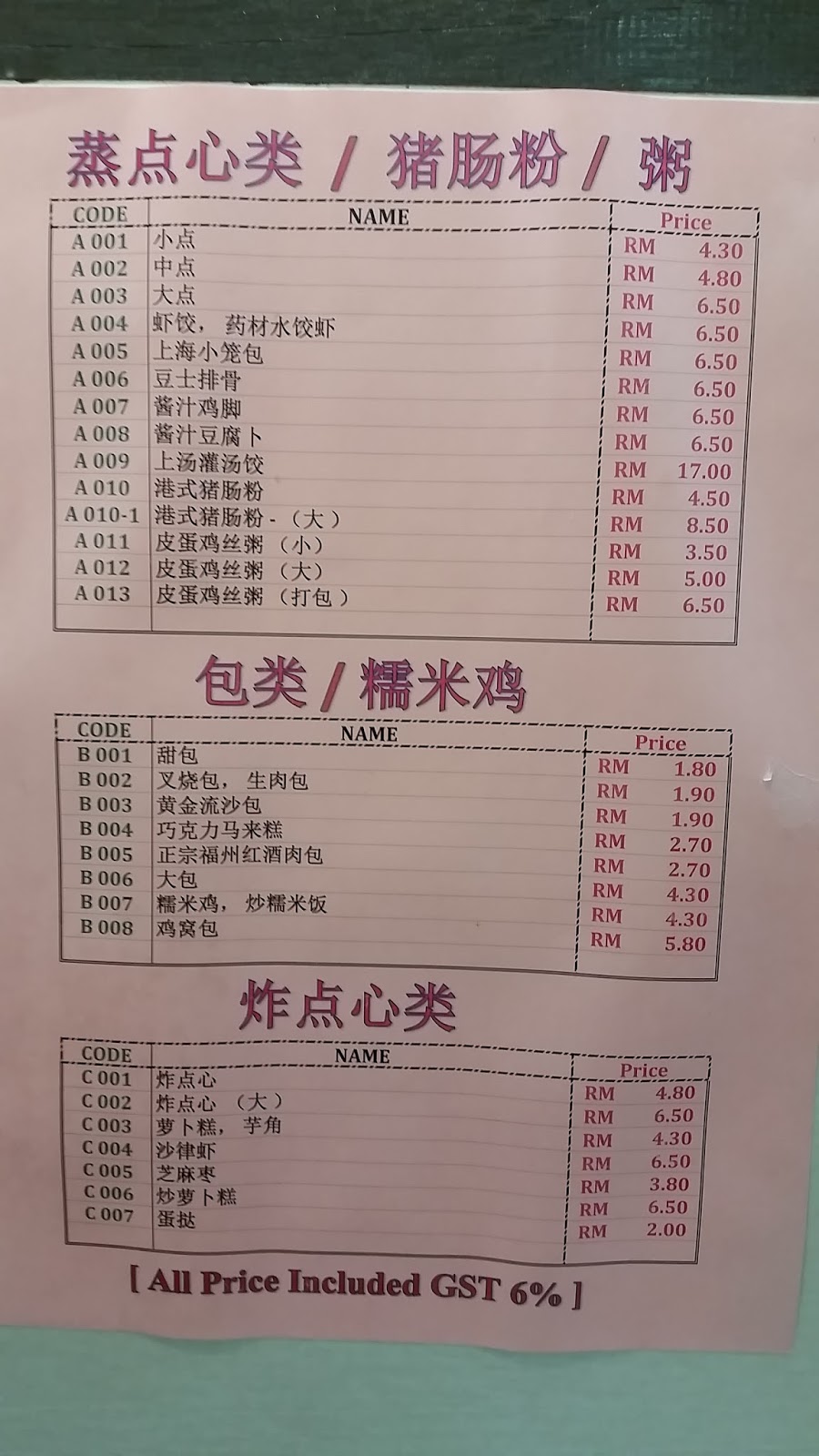 UTOPIA: Dim Sum @ Phang Kee Sri Petaling