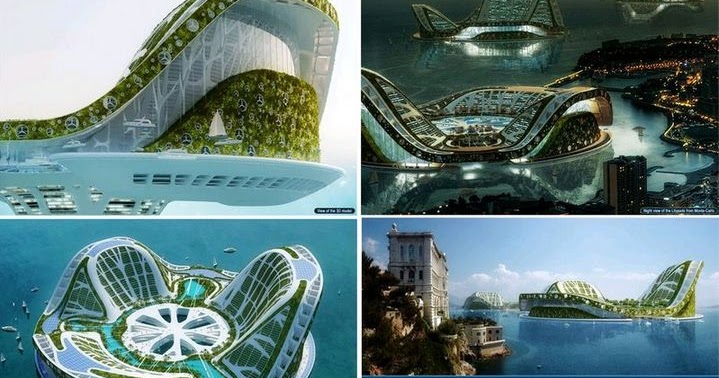 Exterior and Interior Magazine: Floating City: Lilypad Ecopolis