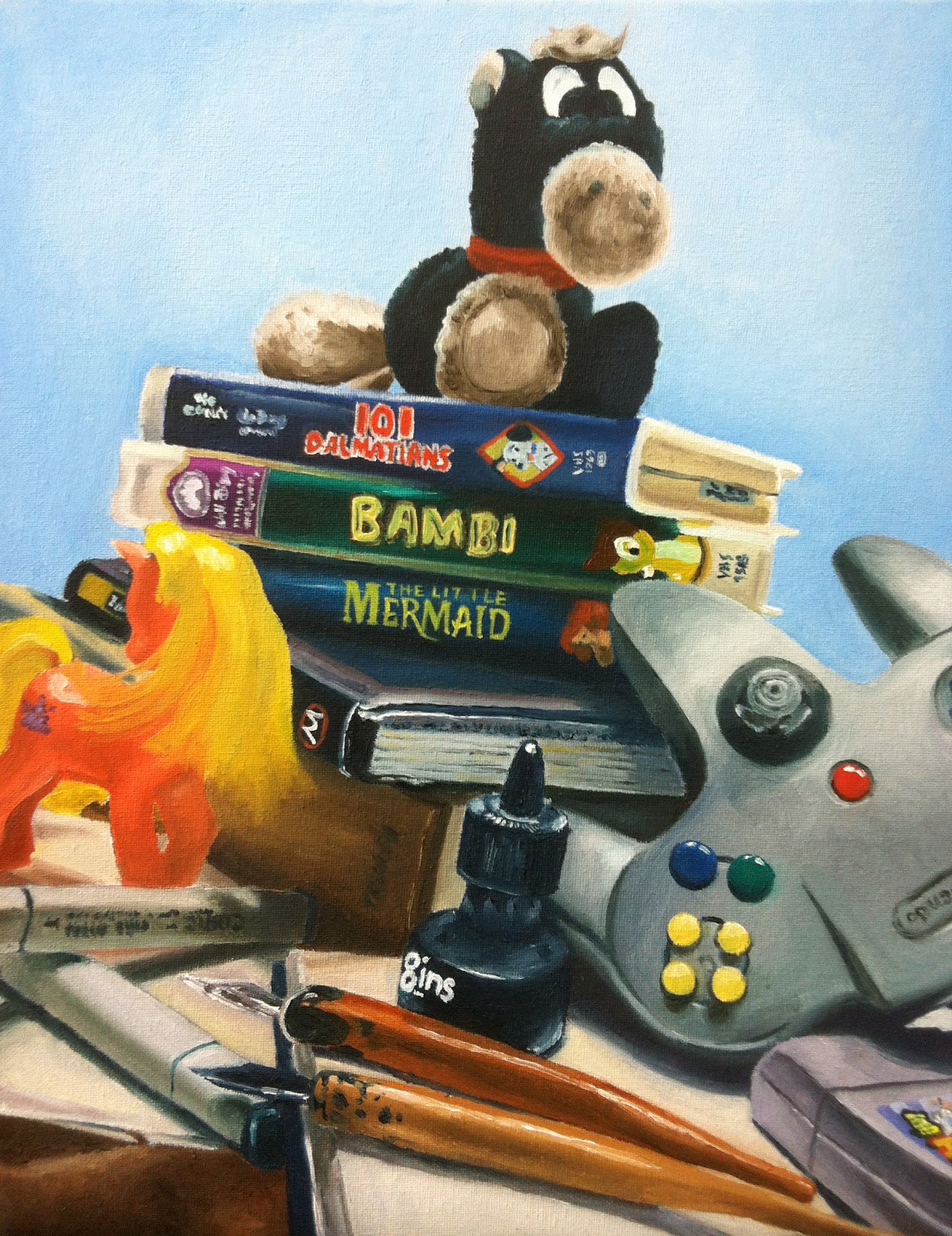 Michelle's Art: Painting: Nostalgia for the Past