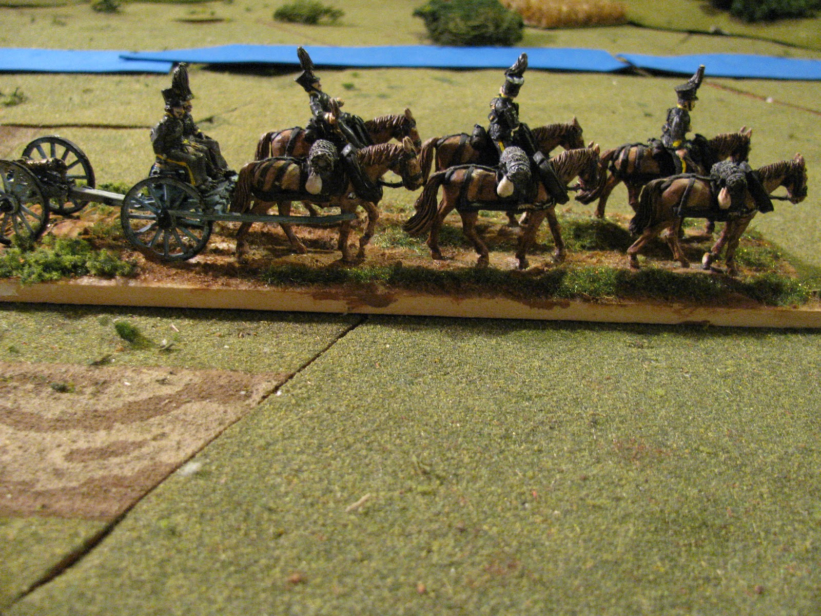 Brunswick 1815 the Artilery and Officers