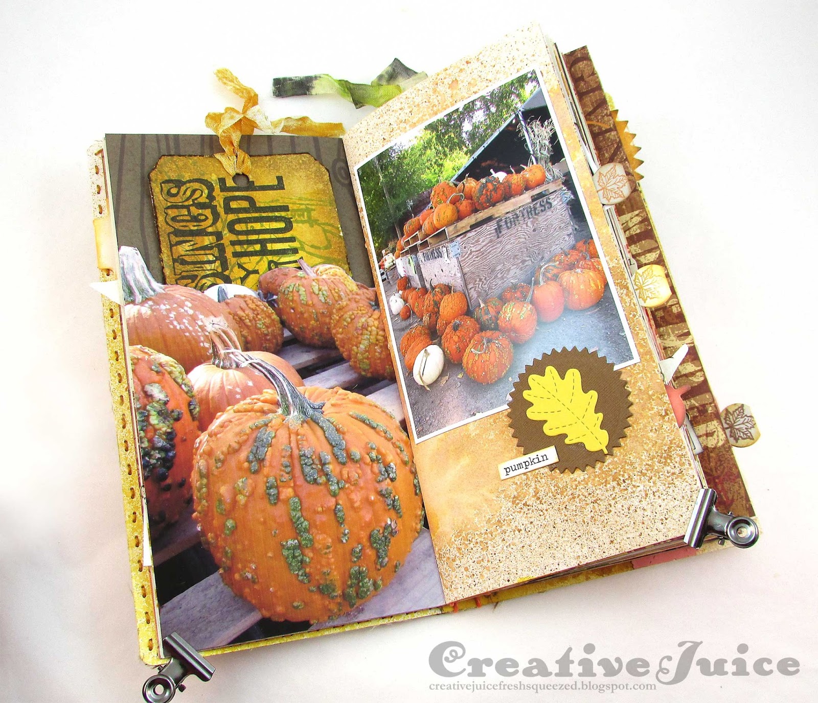 Creative Juice: Magic in Fall Junk Journal