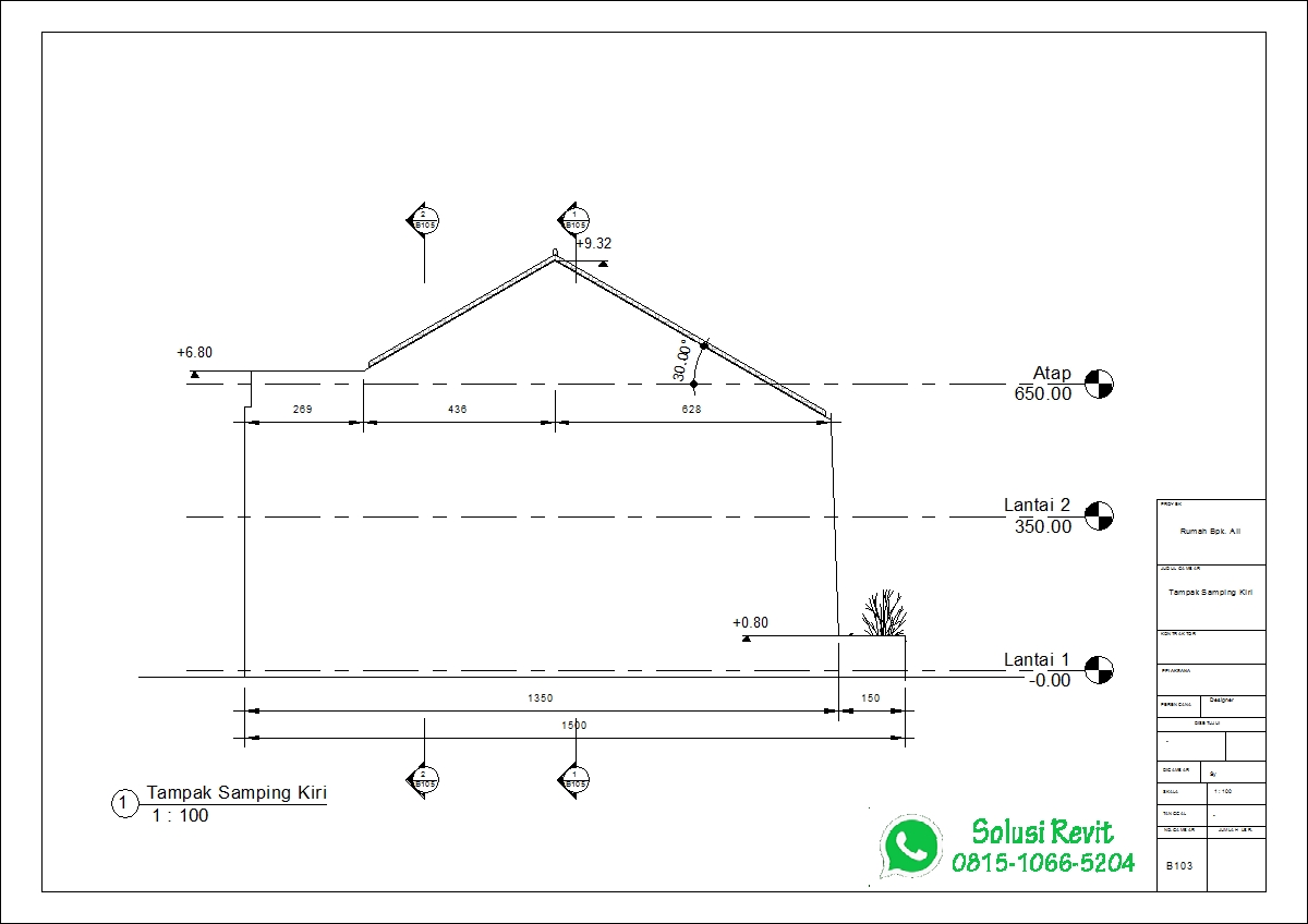 Belajar Revit : Contoh Desain Rumah Menggunakan Revit - 2 ~ Kursus ...