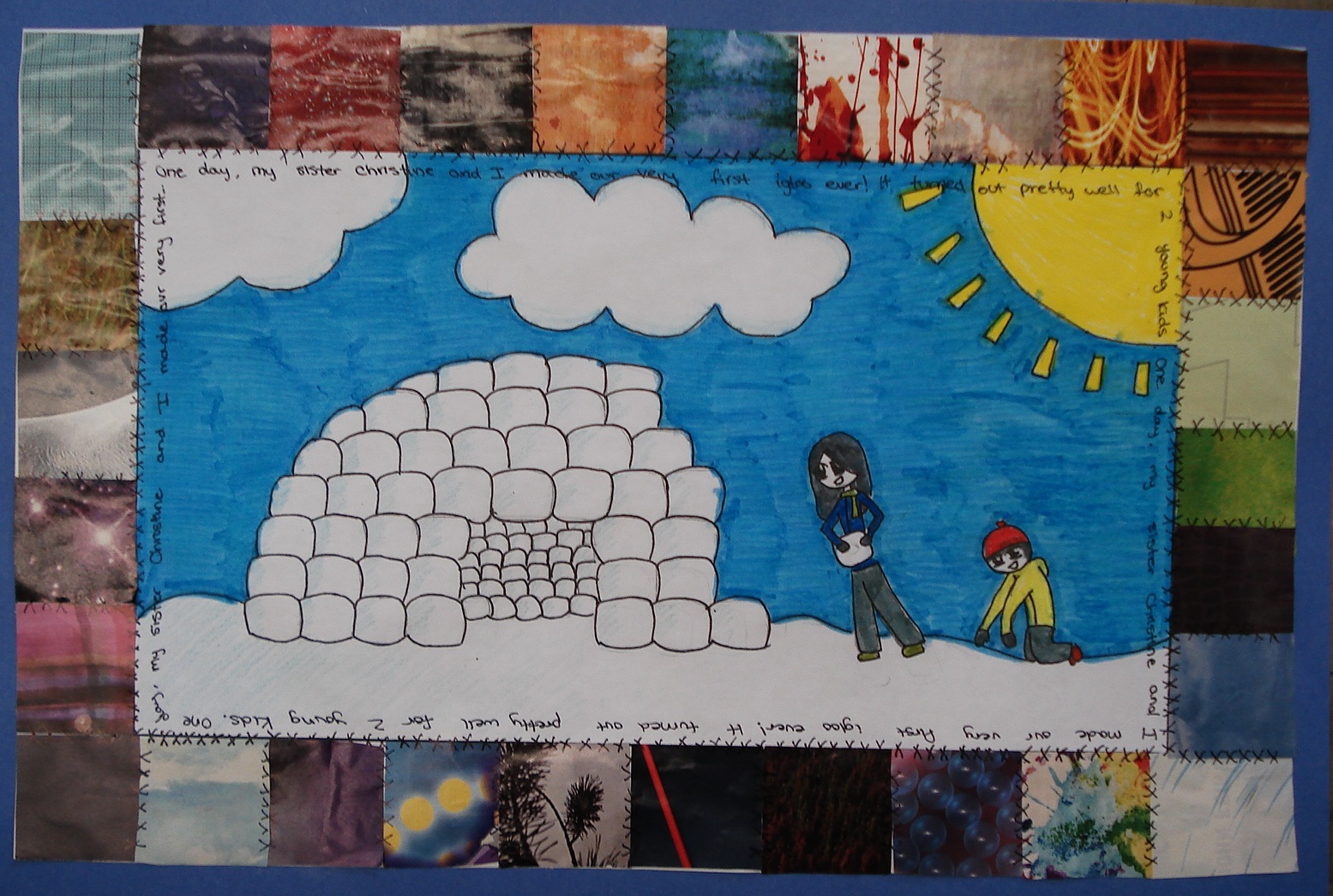 a faithful attempt: Faith Ringgold Style Story Quilts