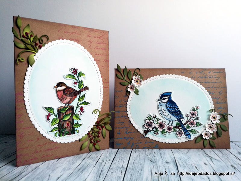 CottageCutz: Cards with Birds