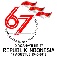 Animasi Logo HUT RI ke 67 GIF | Display Picture BBM