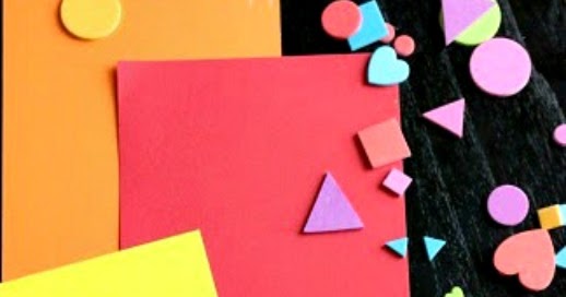 Shapes Sticker Collage for Preschoolers | School Time Snippets