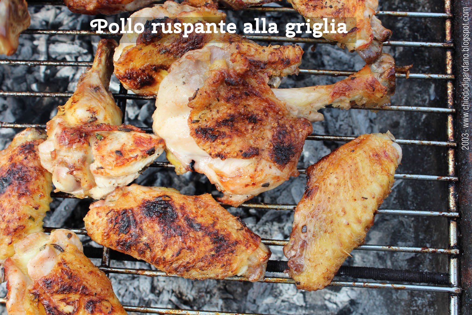 chiodo di garofano: Tempo di grigliate: pollo ruspante alla griglia