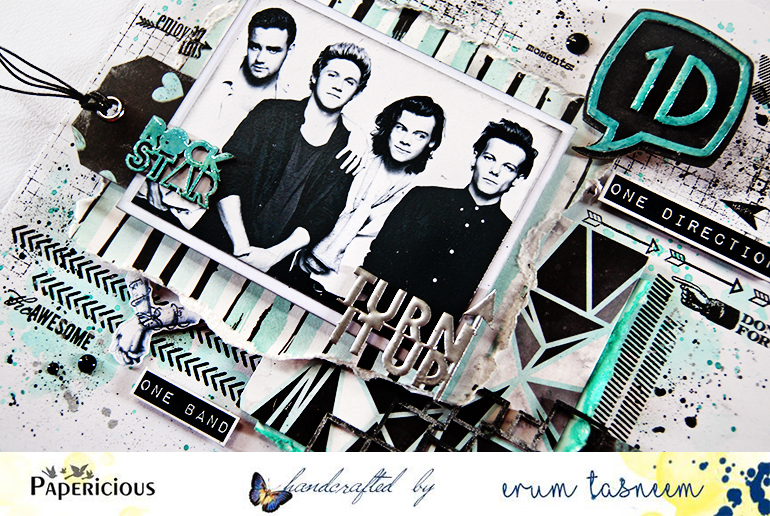 *VIBGYOR Krafts*: Papericious: My One Direction Layout Using Azealian ...