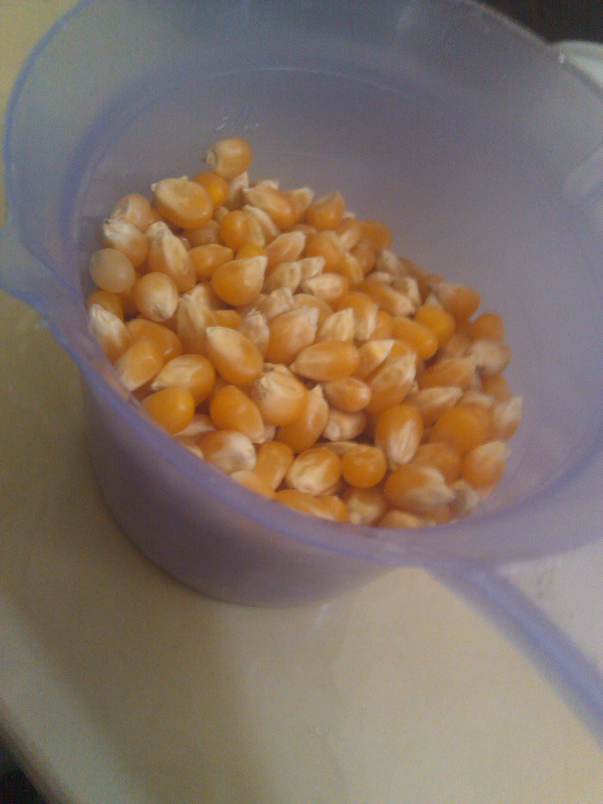 Homemade popcorn!