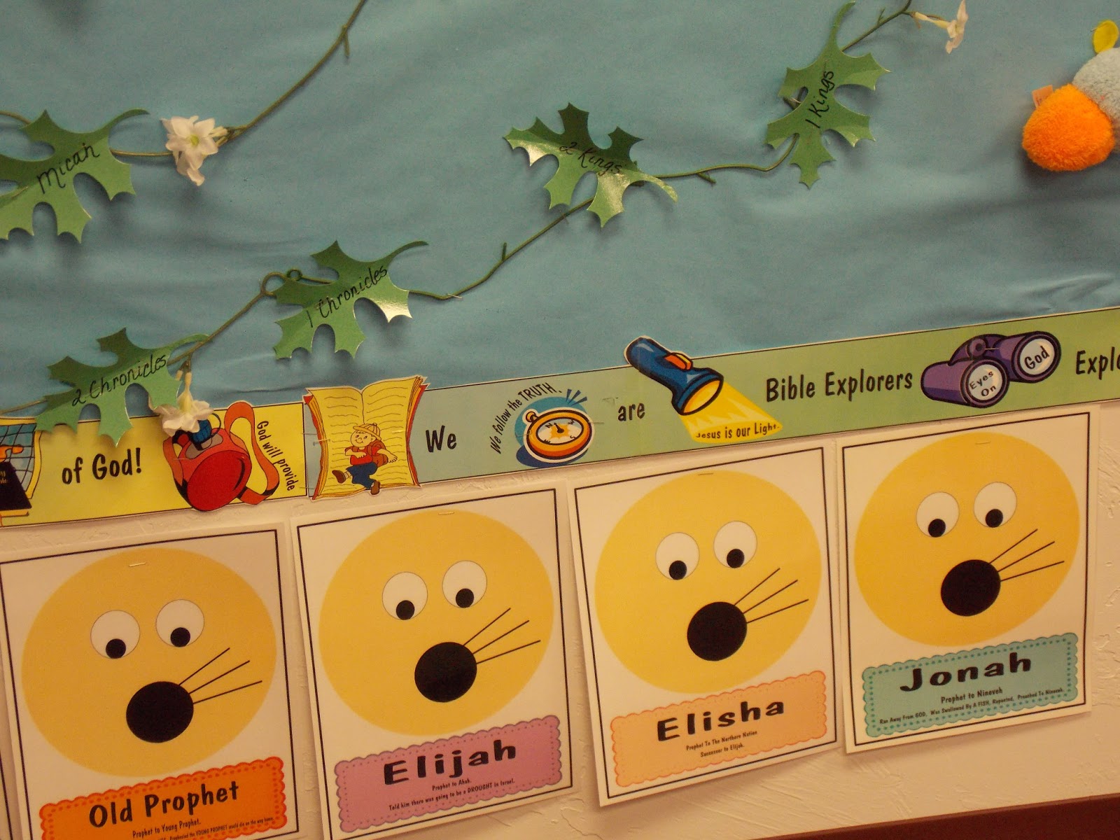 Hands On Bible Teacher: A BIG FISH Story. Jonah the Prophet