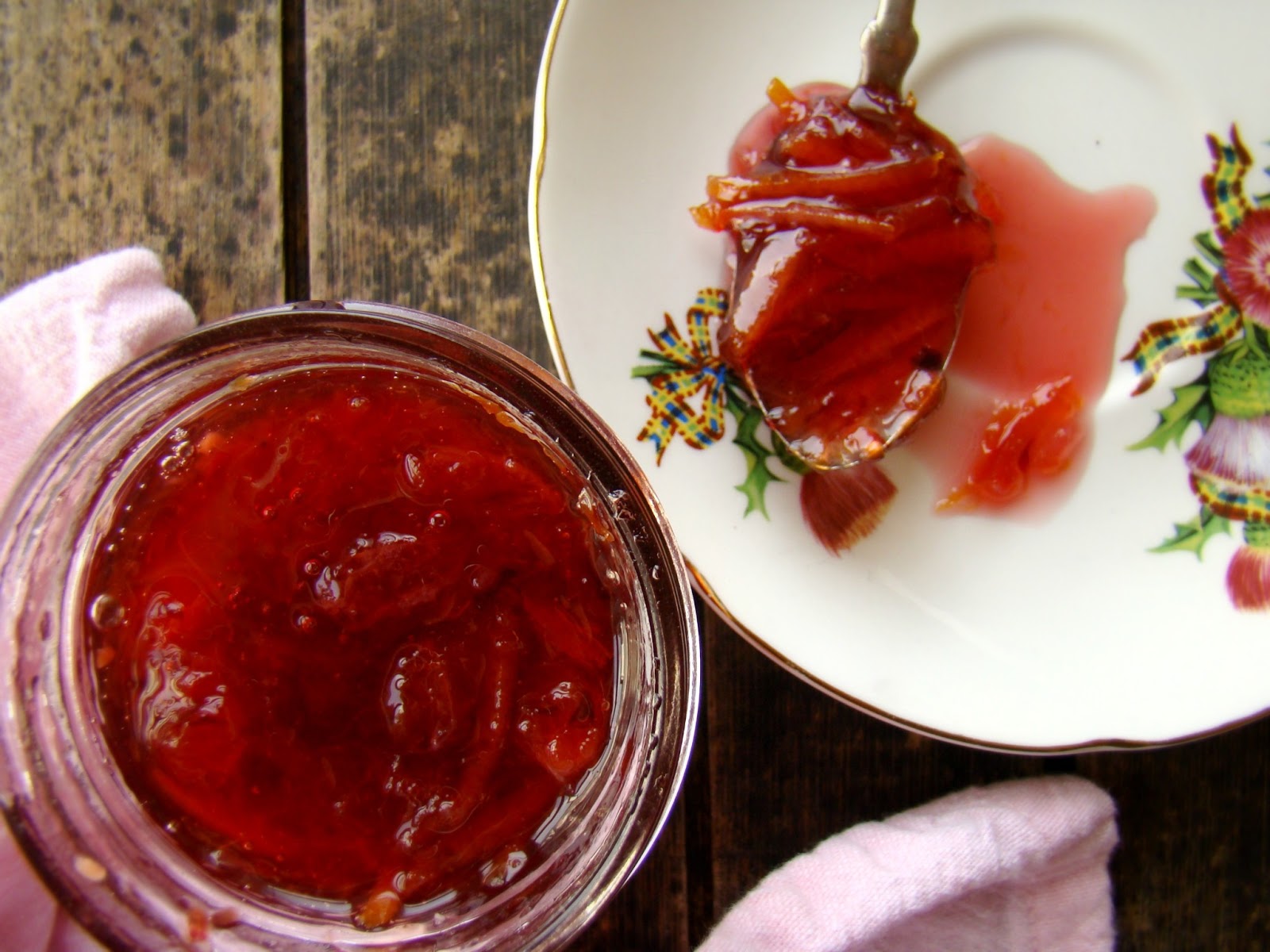 Blood orange & vanilla marmalade