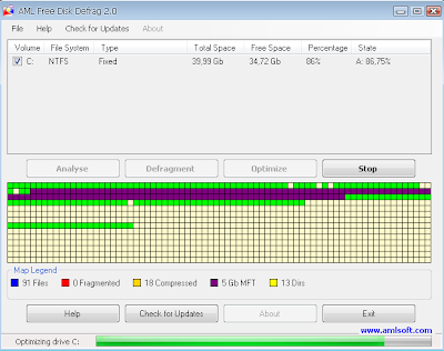 AML Free Disk Defrag 3.0 [Nuevo desfragmentador de disco][TusFiles ...