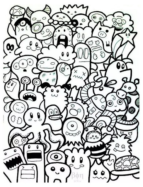 30+ Gambar Doodle Simple dan Keren Terbaru - ServerGambar01