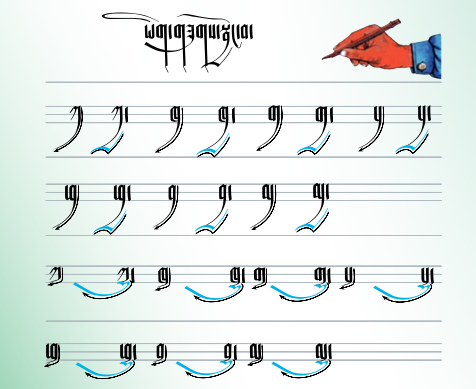 learn ladakhi script