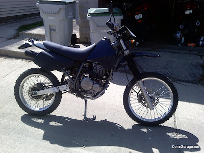 Don's garage: DR350 Supermoto Project