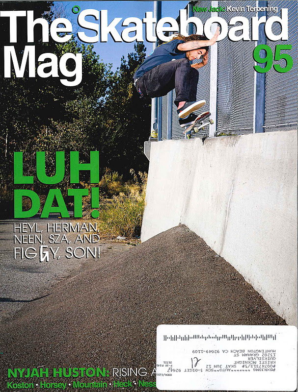 Quiksilver PR: Tony Hawk in The Skateboard Mag