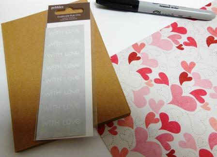 The Joy of Crafting: 14 Days of Valentines - Day 11 LOVE Note book