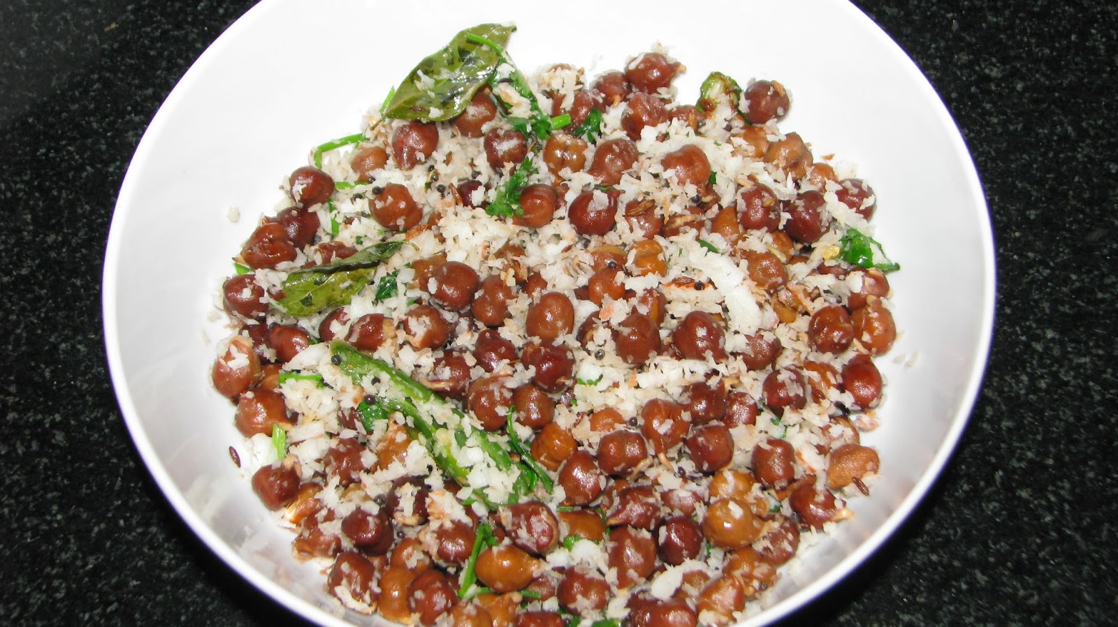 Channa usal / Kadale kalu usli ~ Enjoy cooking
