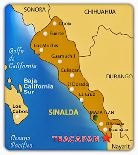 VISITA SINALOA: mapa de sinaloa