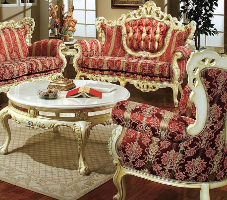 Ruang Tamu Mewah Gaya Victorian | Minimalist-id.com