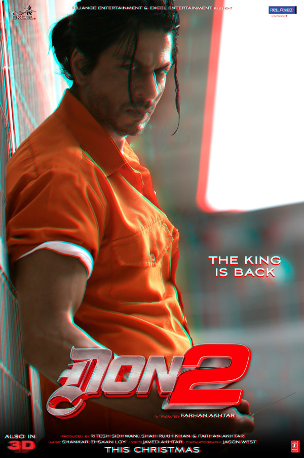 Don 2 3D Posters - Hot PHOTOSHOOT Bollywood, Hollywood, Indian Actress ...