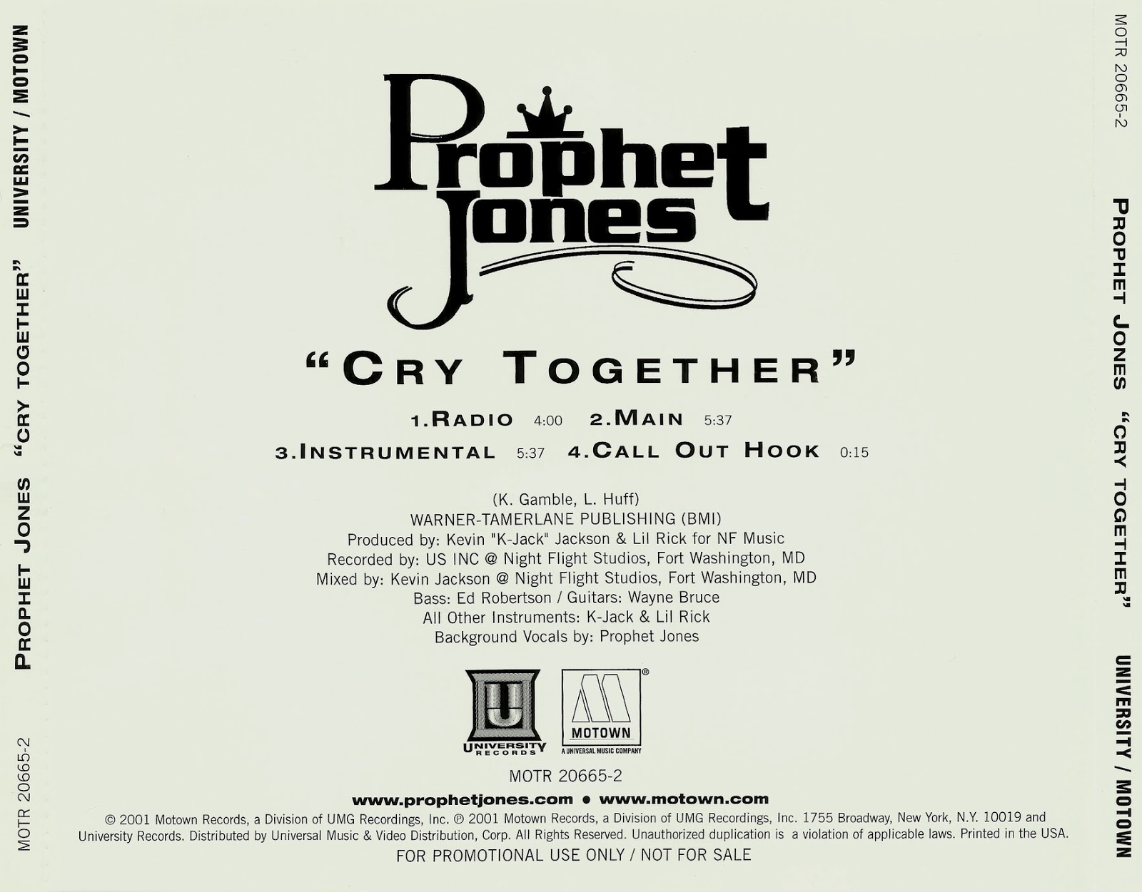 THE CRACK FACTORY: Prophet_Jones-Cry_Together-(Promo_CDS)-(Re-Rip)-2001 ...