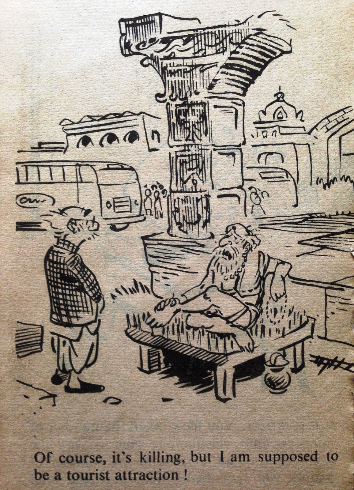 R.K. Laxman's Cartoons: Godmen