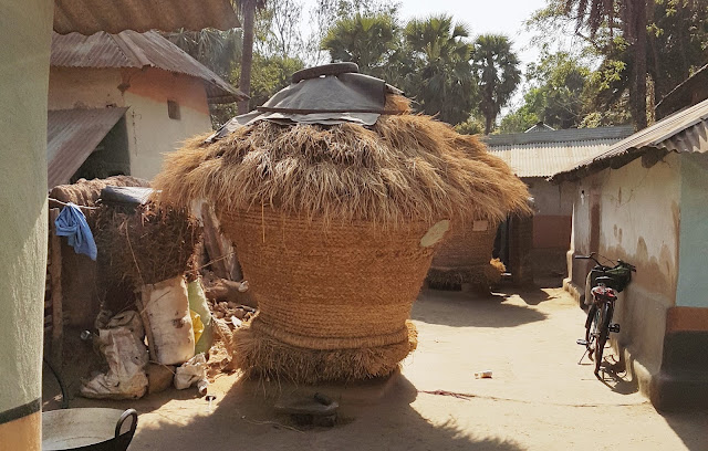 The Magic Tours Blog: Traditional granaries for storage of rice - West ...