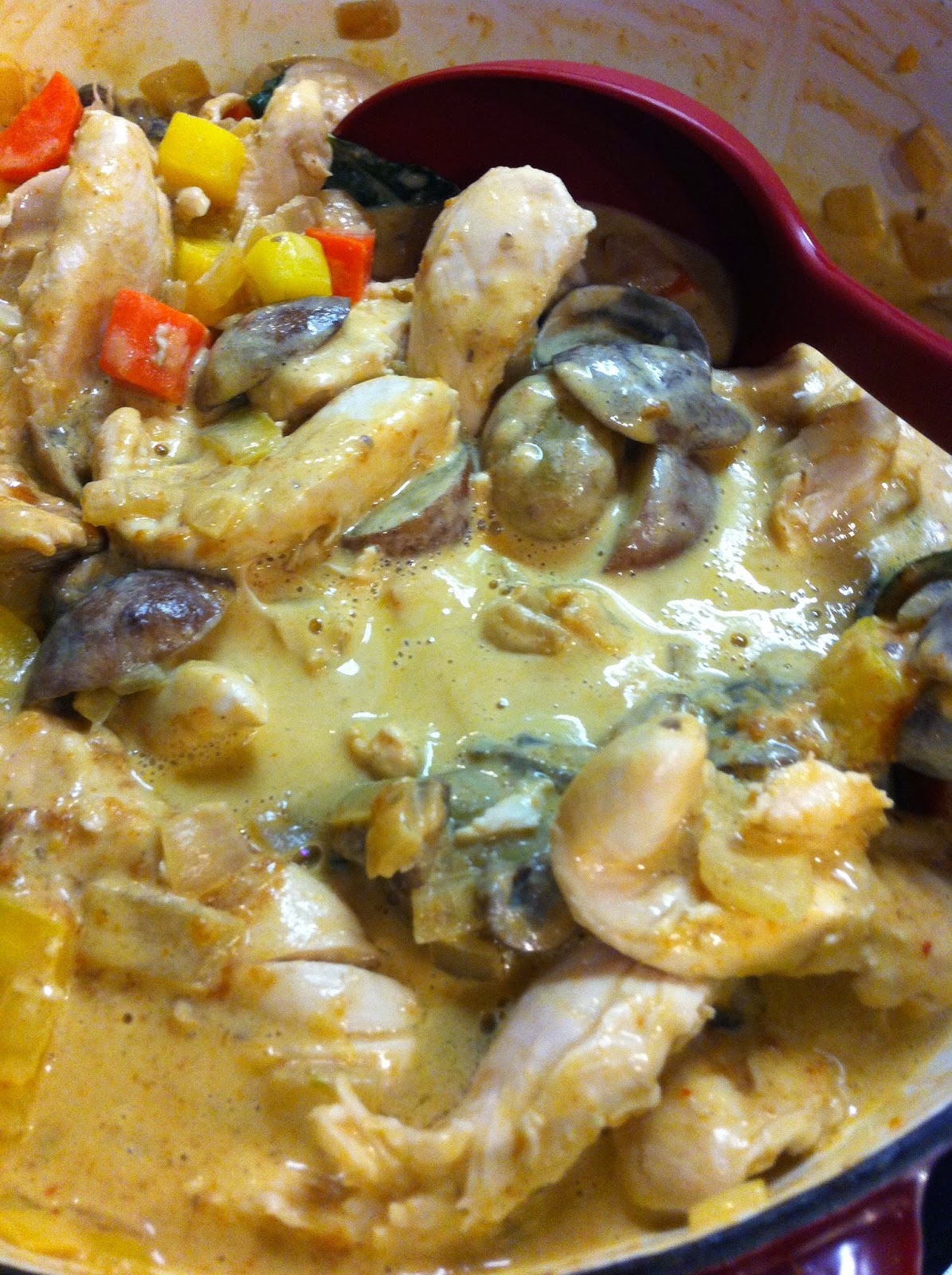 Cooking Uncovered plus MORE with Miriam : Swimming Rama Chicken for ...