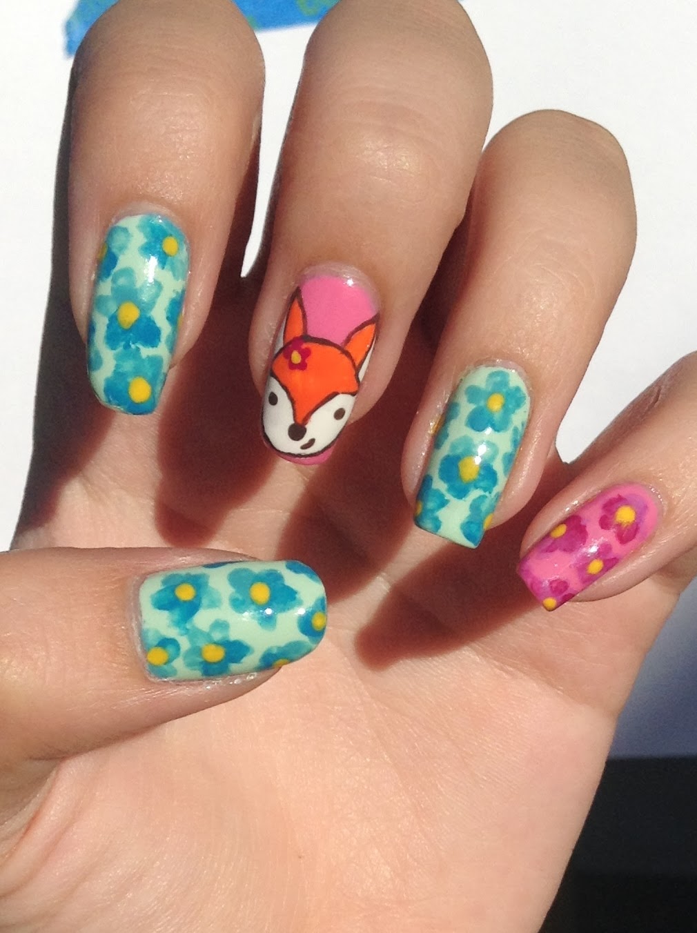 Nails By Bayles: August Challenge: Cutesy Nails