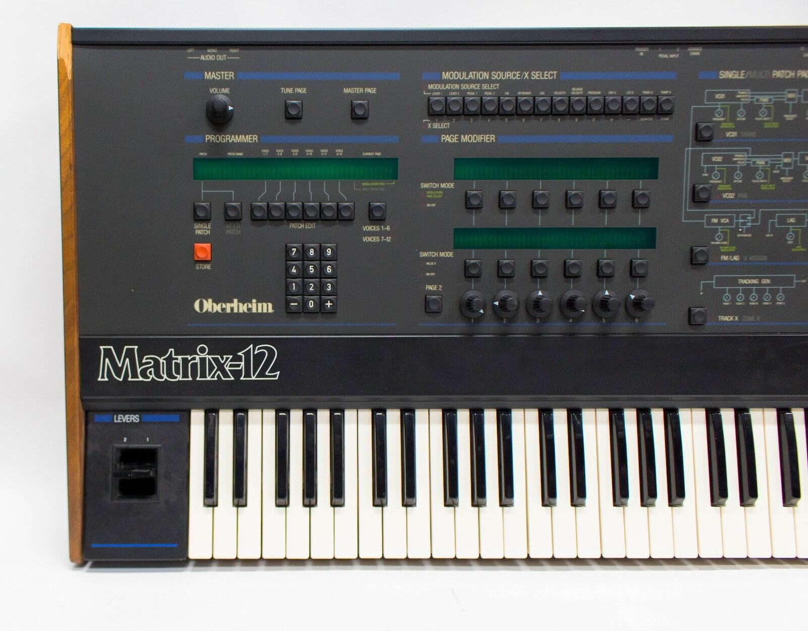 MATRIXSYNTH: Oberheim Matrix-12 SN P72901