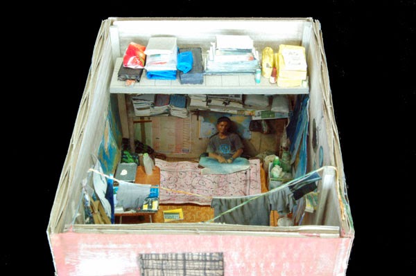 The Perfect Slum: Interior of a Students 'Slum' Dwelling