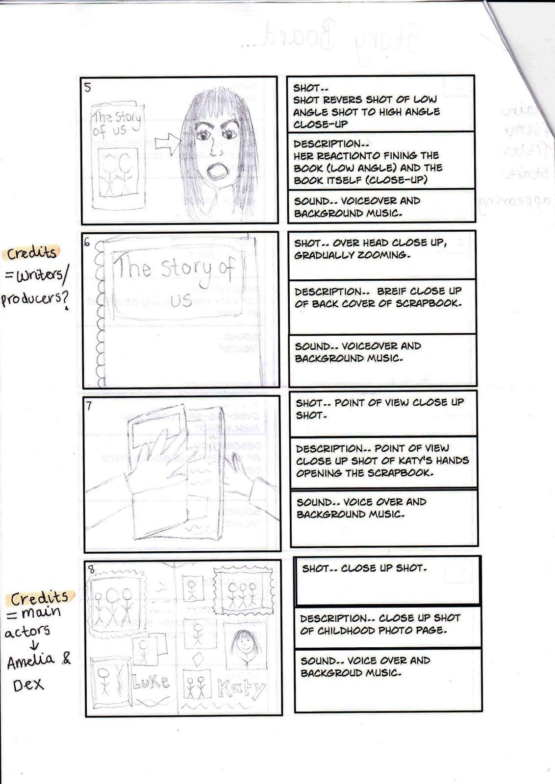 AS Media Coursework: Storyboard...