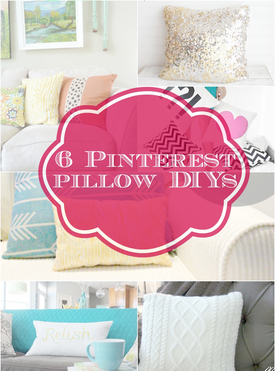 splendid actually: 6 Pinterest DIY Pillows