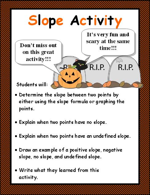 Math in Demand: Slope Activity