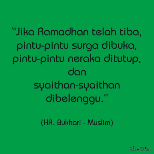 Keutamaan Puasa di Bulan Ramadhan Menurut Hadist | IslamDNet