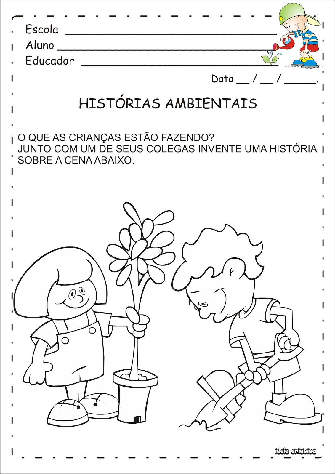 Atividade Meio Ambiente Educacao Infantil - RETOEDU