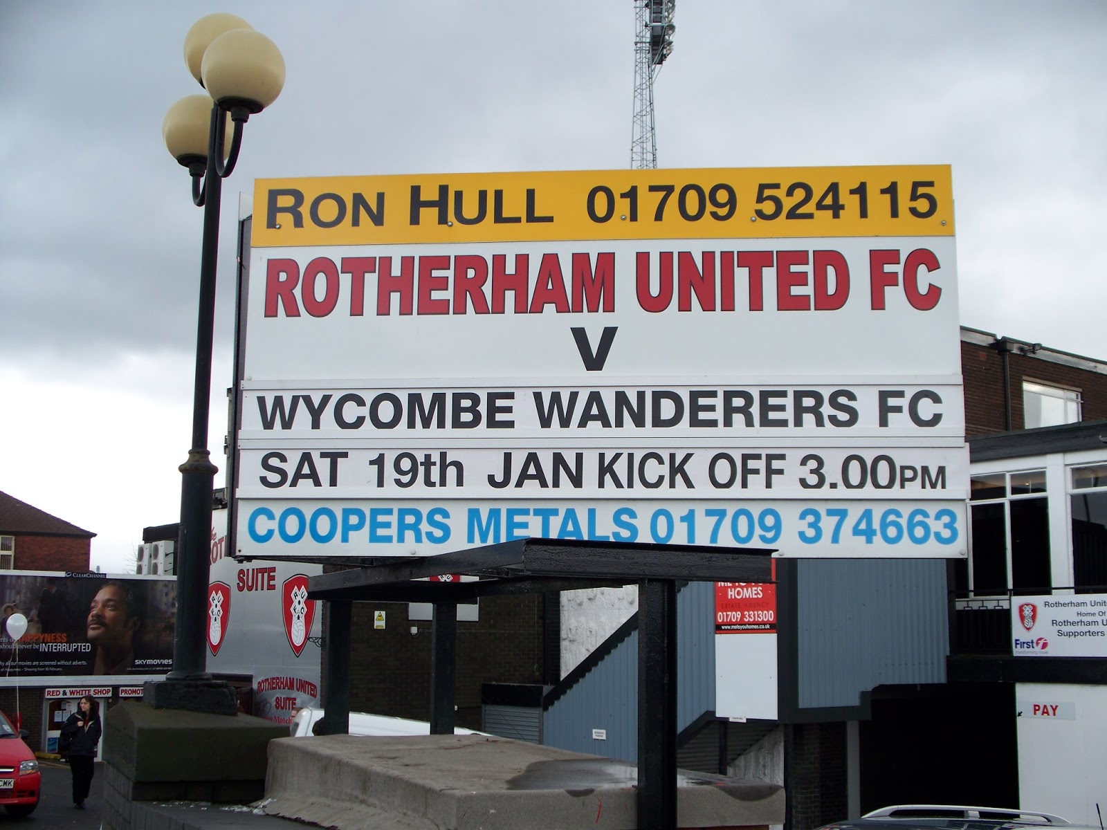 The Wycombe Wanderer: Rotherham United - Millmoor