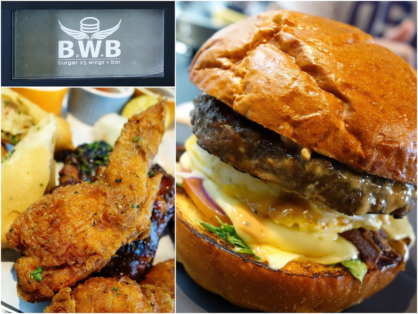 PinkyPiggu: Burger VS Wings + Bar (B.W.B) ~ A New Vibrant Joint At ...